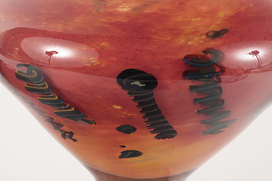 Steve Tobin | A lot of two Steve Tobin Art glass vases | MutualArt