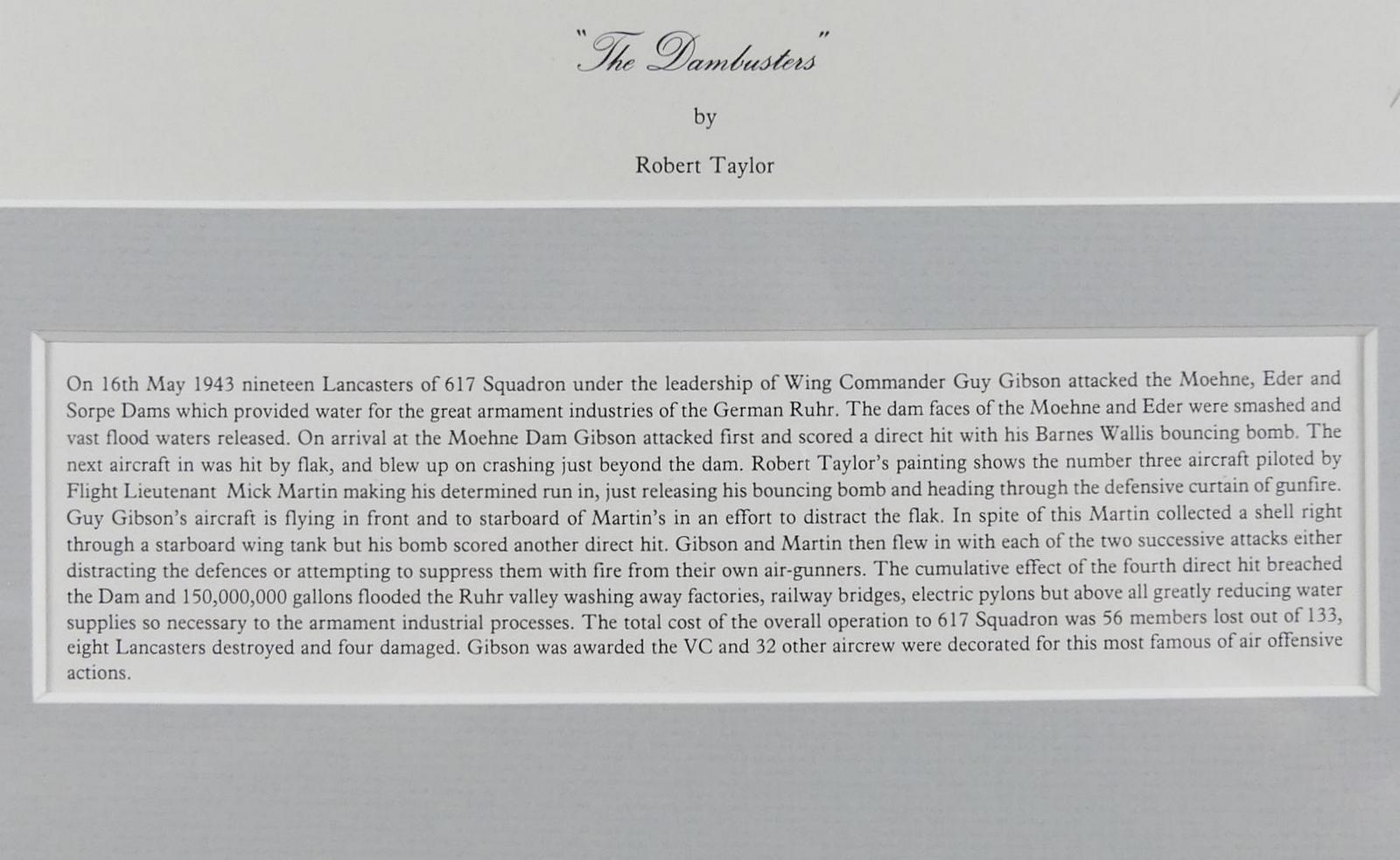Robert Taylor | The Dambusters | MutualArt