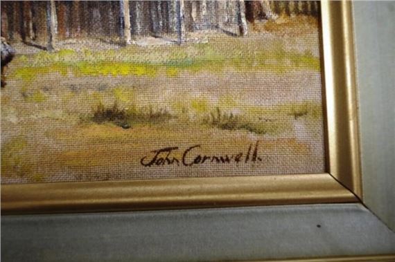 John Cornwell | Back at the shack | MutualArt