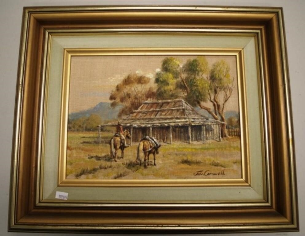 John Cornwell | Back at the shack | MutualArt