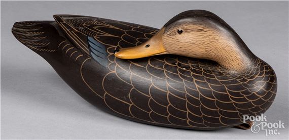 Clarence Fennimore | Carved and painted decoy | MutualArt