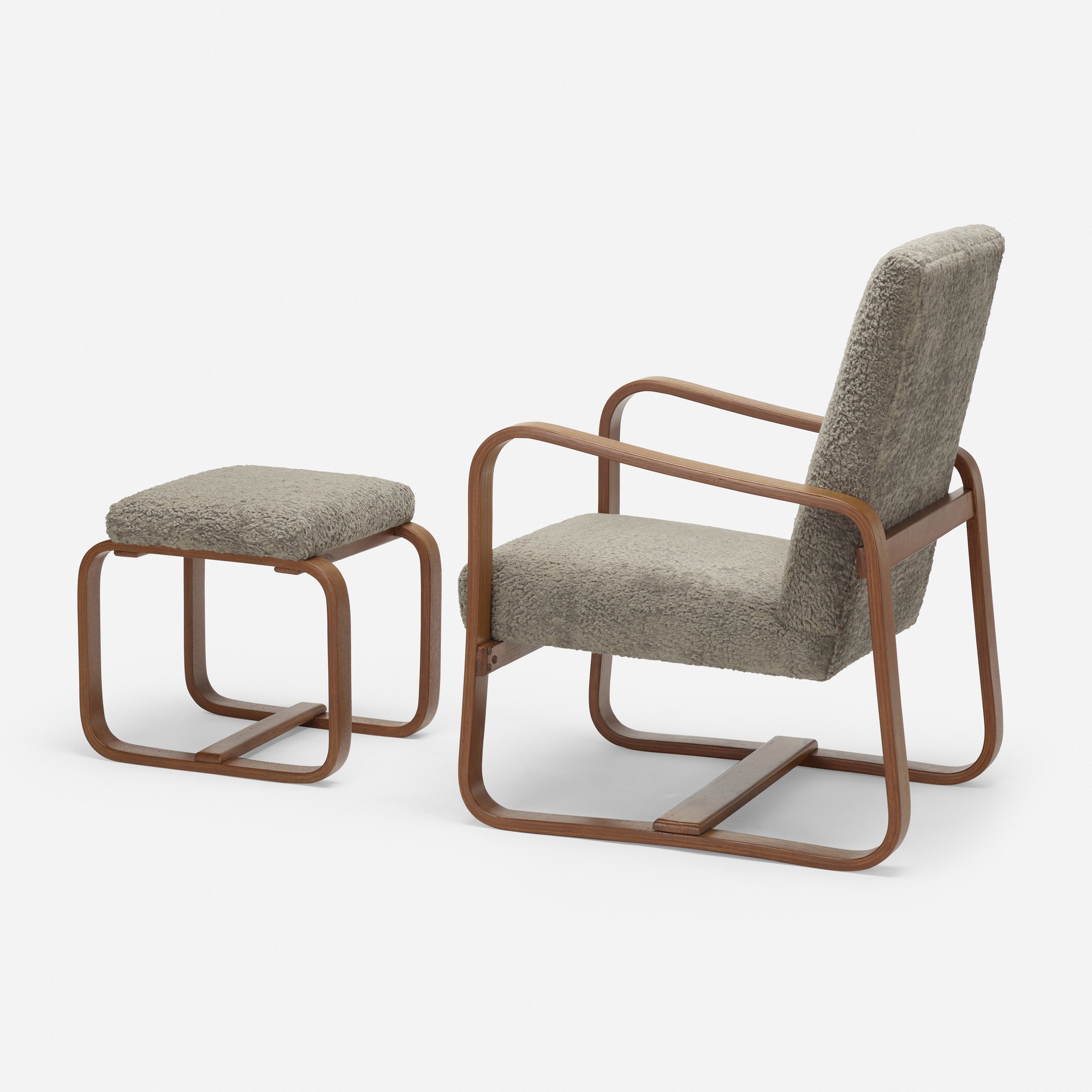 Giuseppe Pagano | Lounge chairs and ottomans for Bocconi University ...