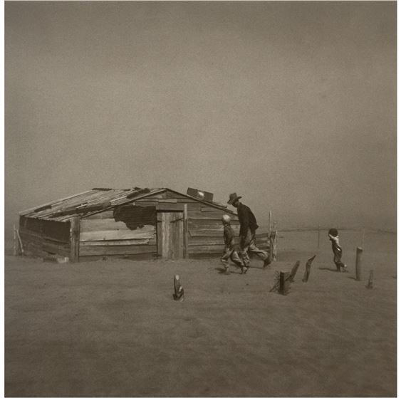 Arthur Rothstein | Dust Storm, Cimarron County, Oklahoma | MutualArt