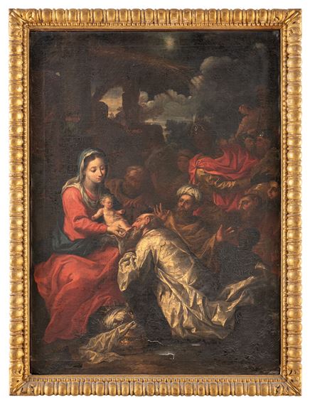 Bolognese School, 17th Century | L'adorazione dei Magi | MutualArt