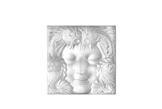 René Lalique | MASK FOUNTAIN FISH (1935) | MutualArt