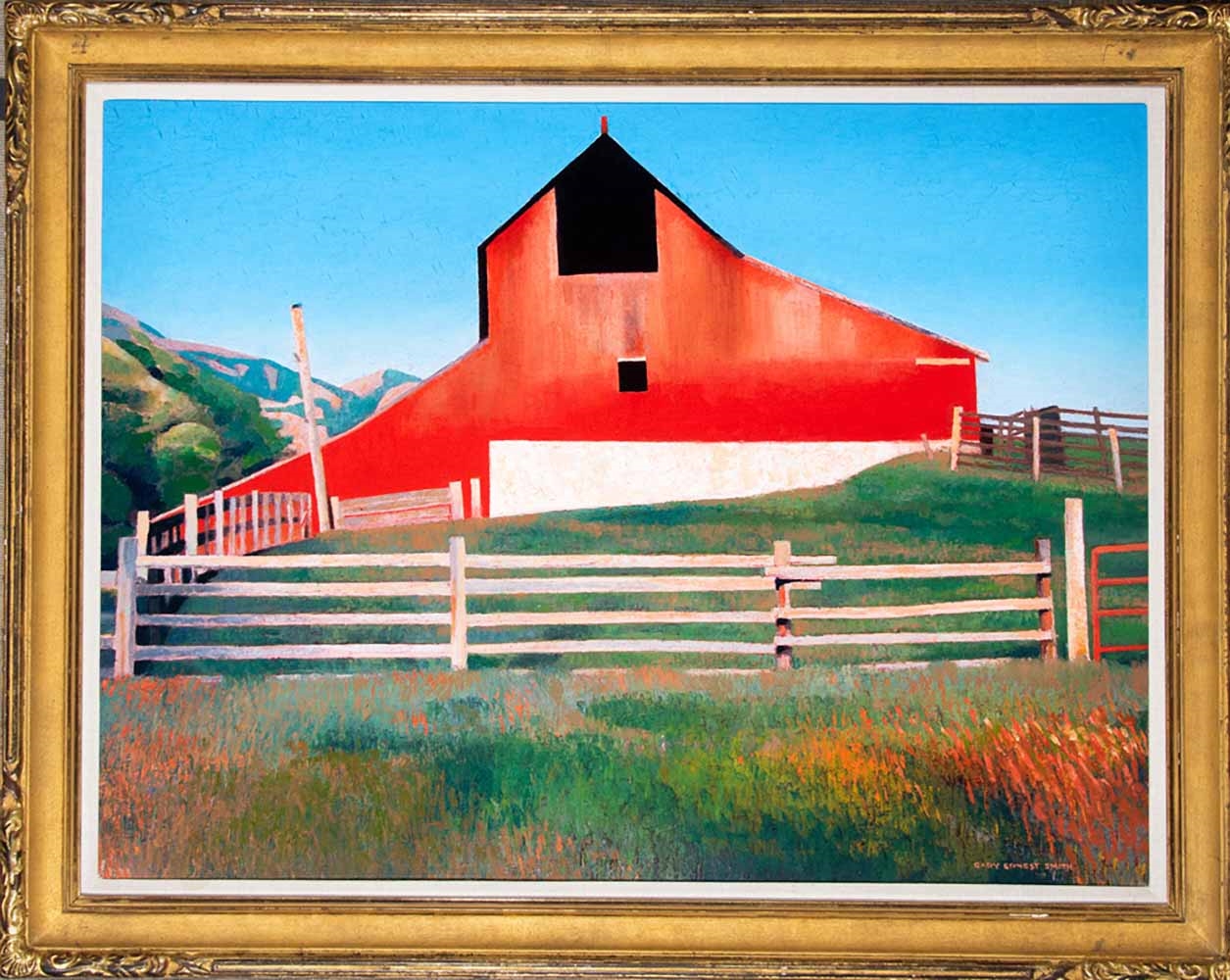 Gary Ernest Smith | Fading Barn | MutualArt