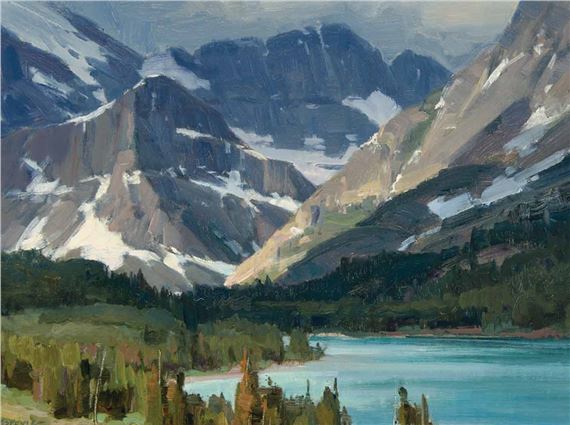 Clyde Aspevig | Many Glacier Storm | MutualArt
