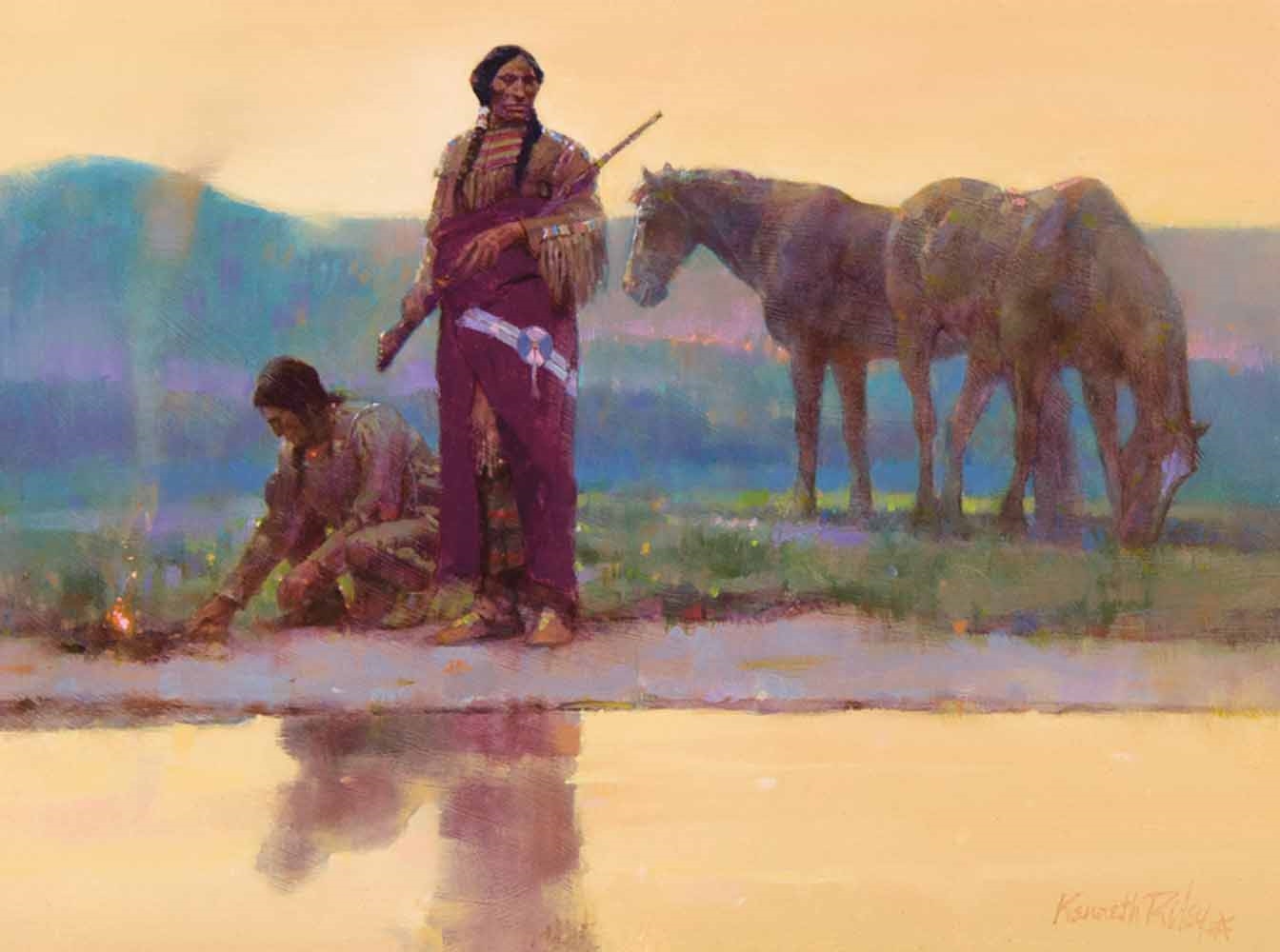 Kenneth Riley | Cheyenne Brave | MutualArt