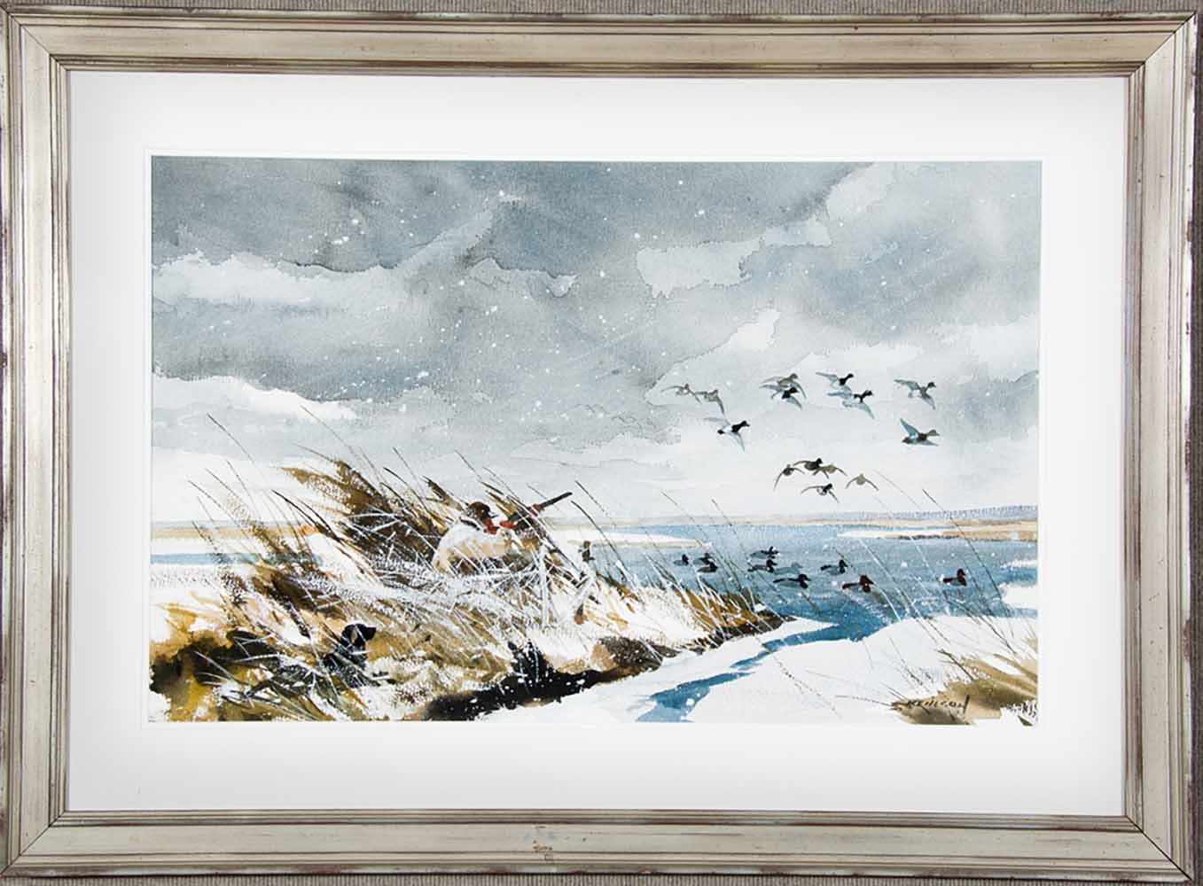 Chet Reneson | Snow Geese | MutualArt