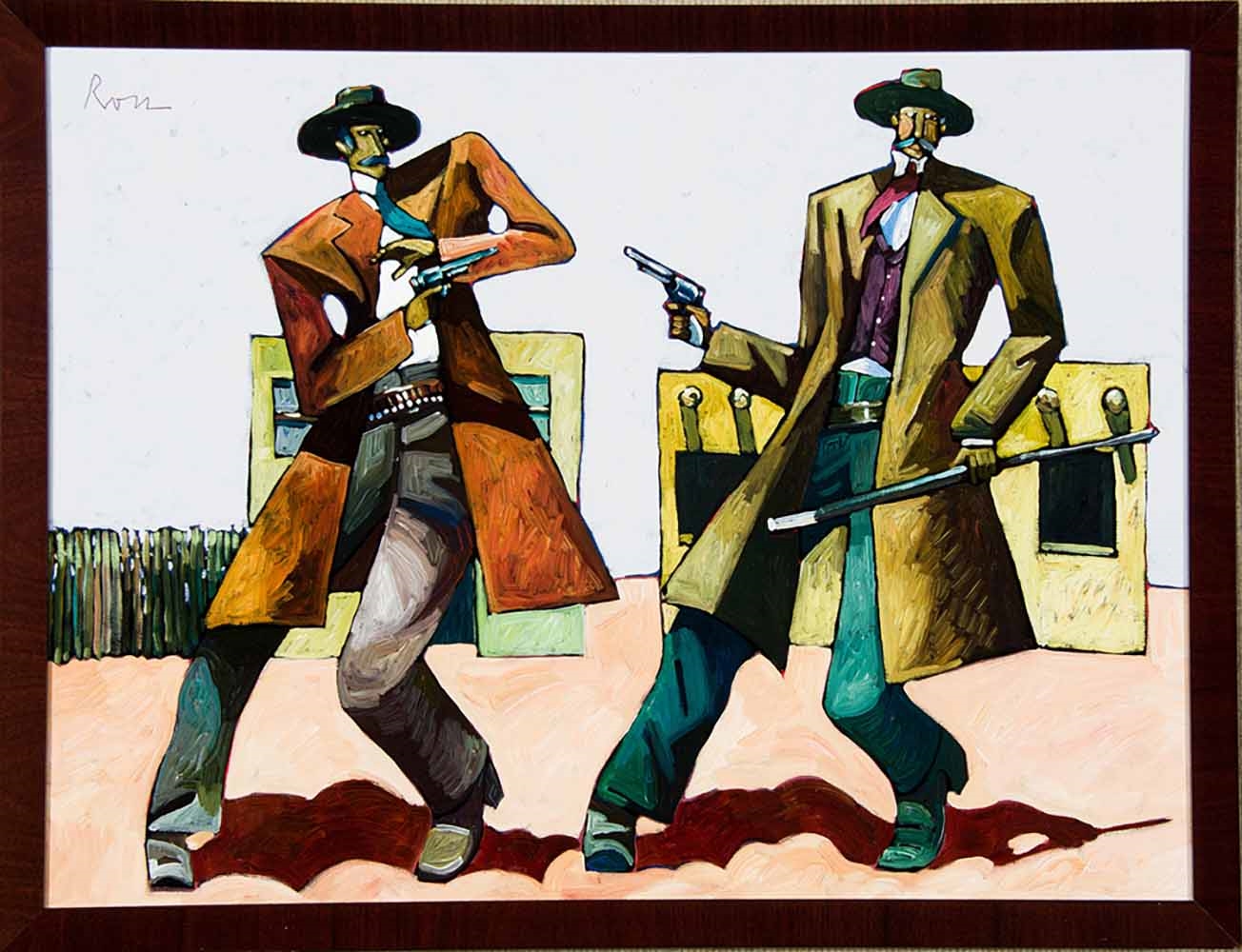 Thom Ross | Wyatt and Virgil Earp | MutualArt