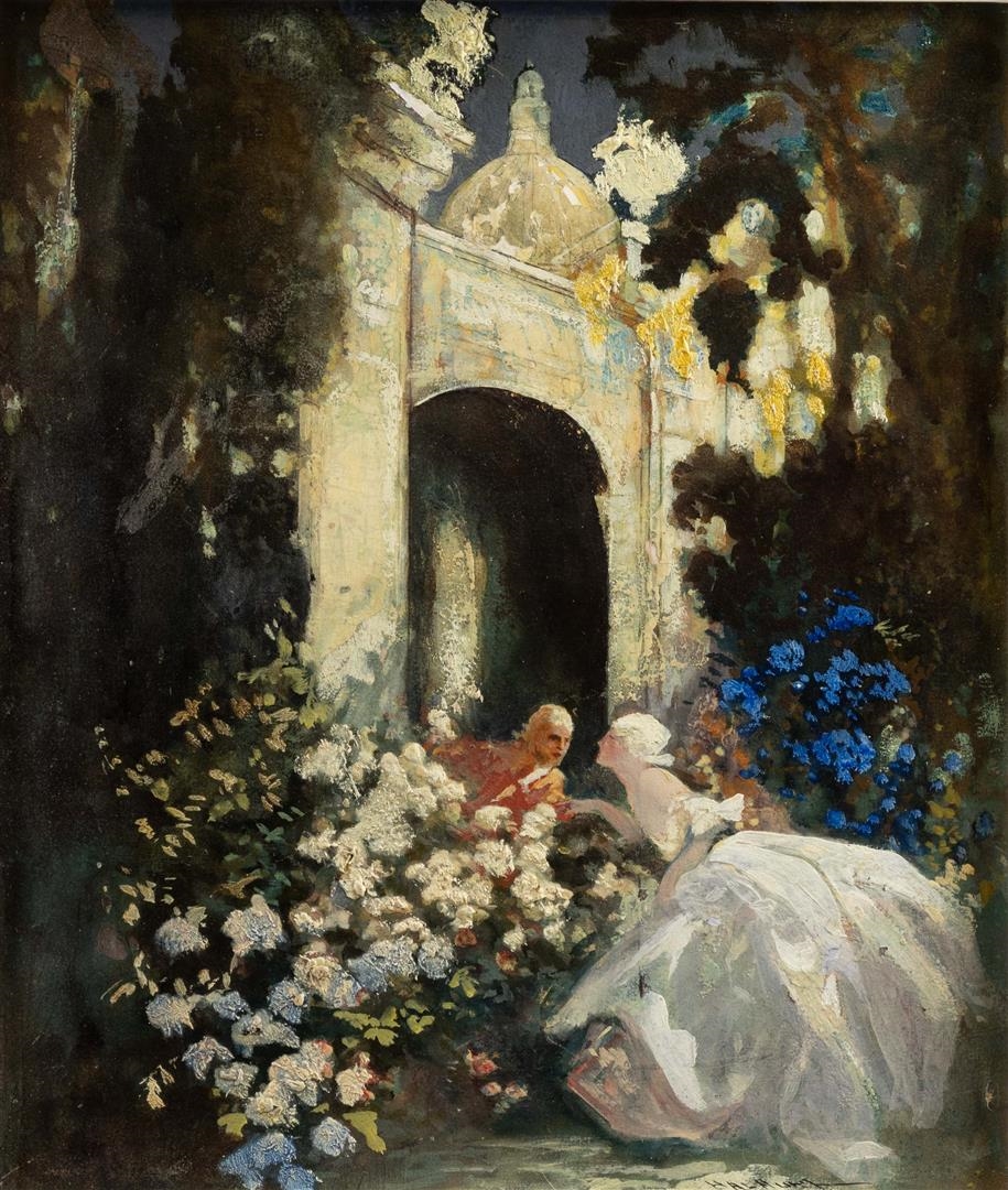 Hal Hurst | Rendez-vous in de paleistuin | MutualArt