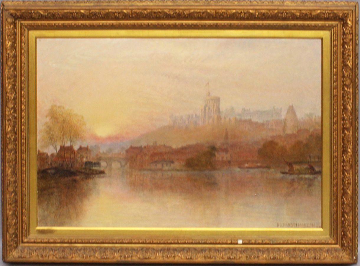 Richard Elmore | Blick über die Themse auf Schloss Windsor (19) | MutualArt