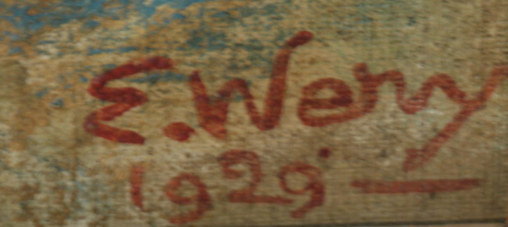 Emile Wery | Portrait of a Child (1929) | MutualArt