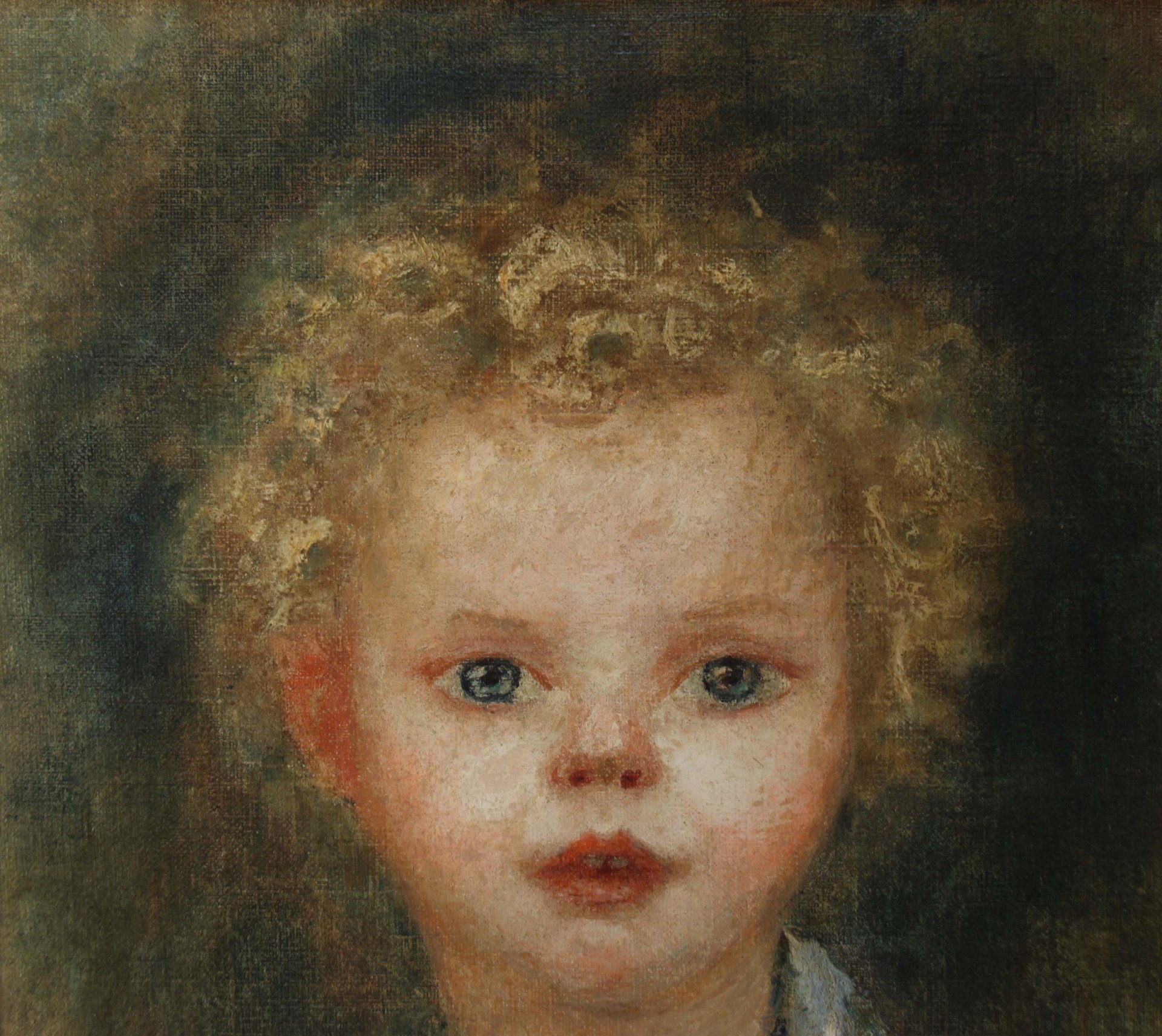 Emile Wery | Portrait of a Child (1929) | MutualArt