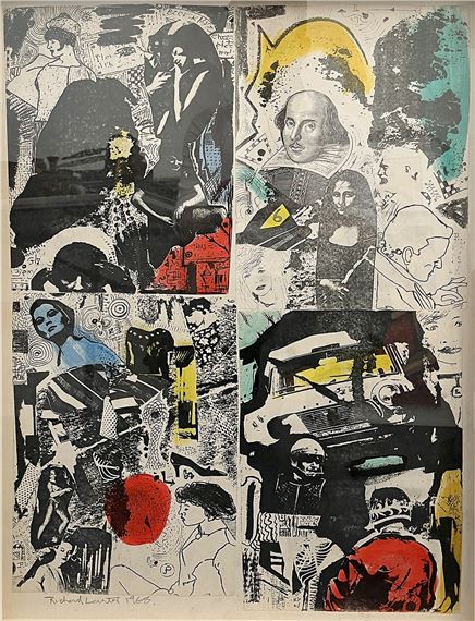 Richard Larter | A Year in Revolt (1968) | MutualArt