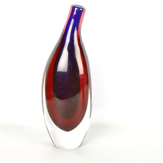 Ernest Gordon | a double sommerso glass vase | MutualArt
