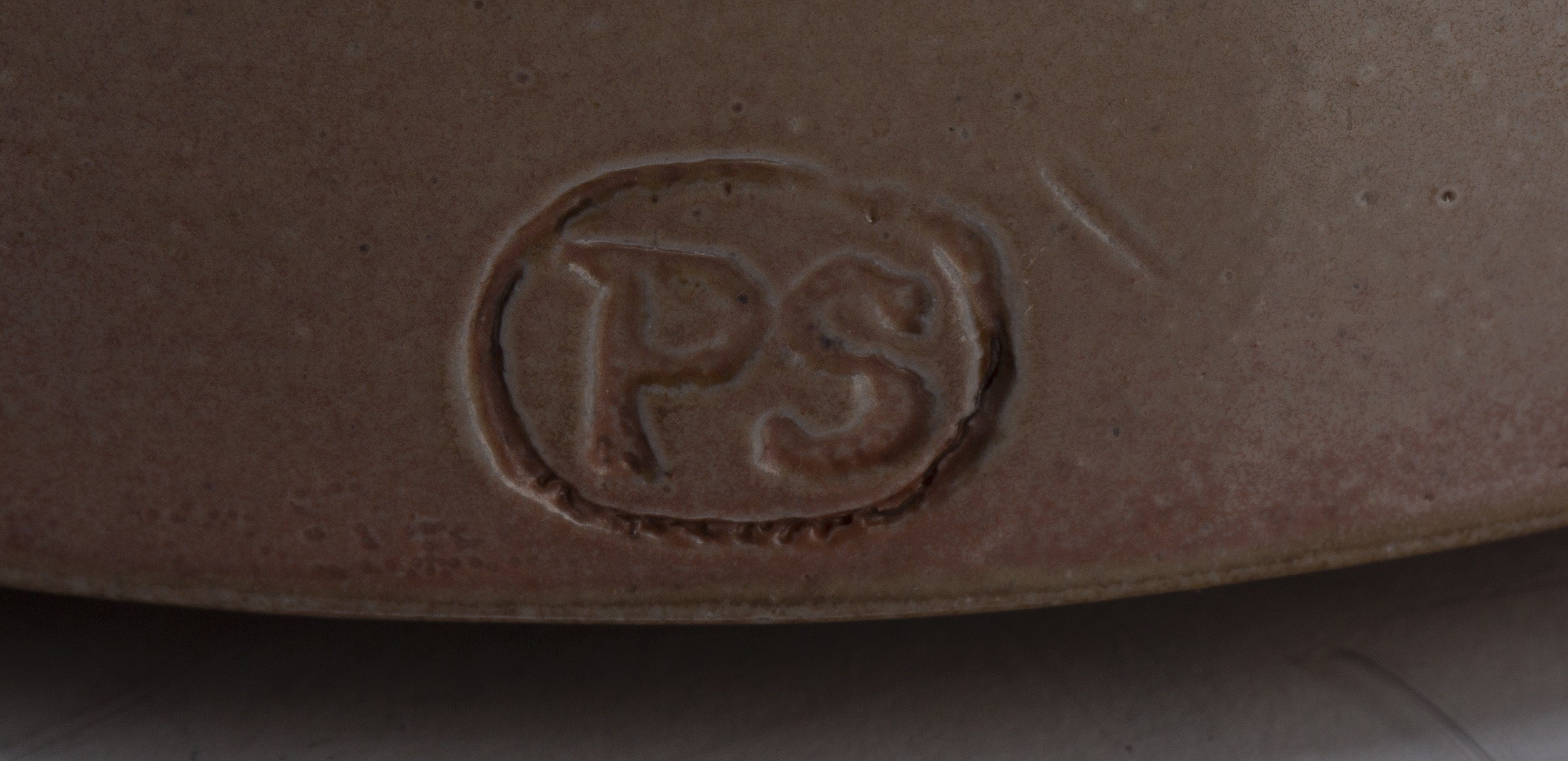 Peter Starkey | studio pottery jar and cover, impressed marks to the ...