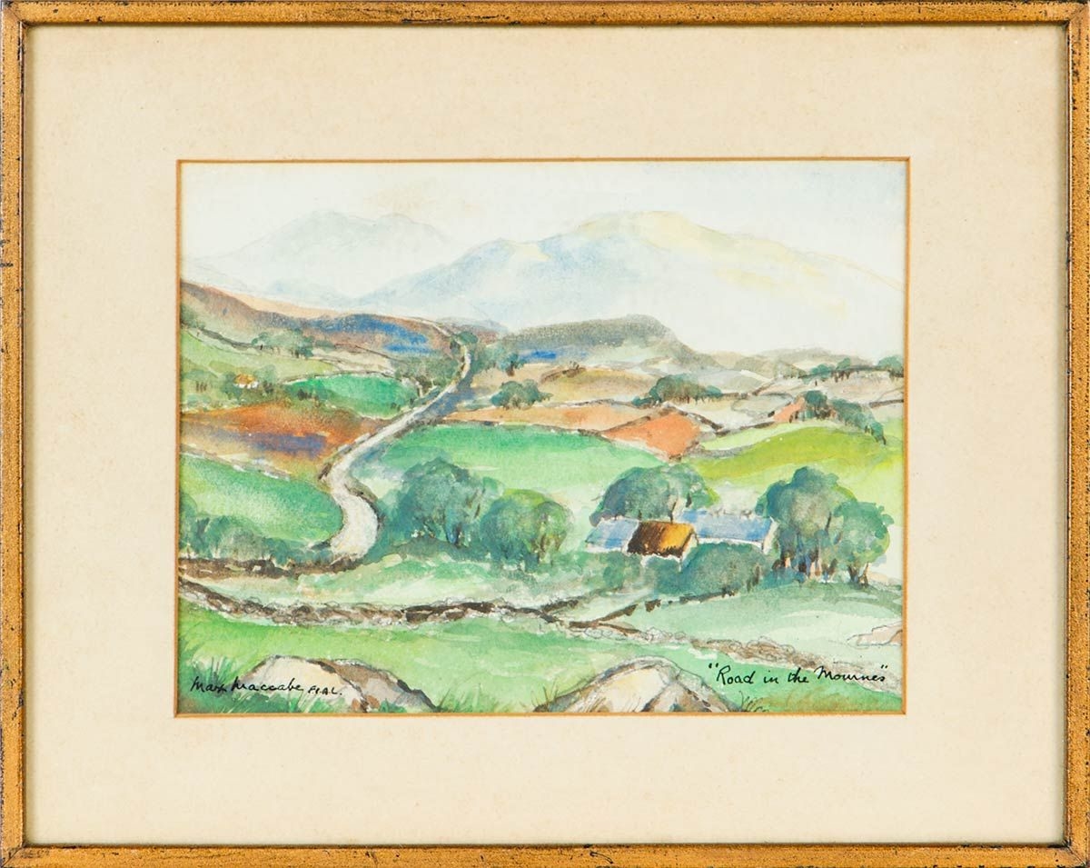 Max McCabe | ROAD IN THE MOURNES | MutualArt