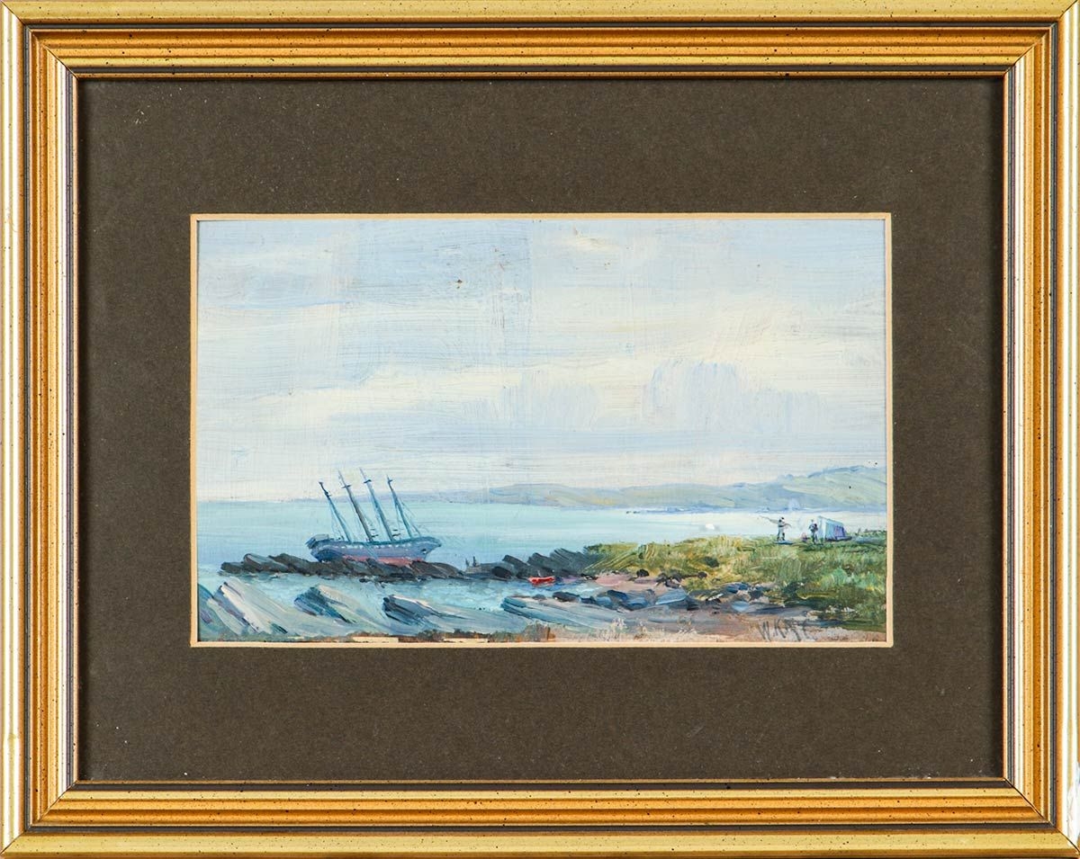 William Kenneth McCaughan | CARGO VESSEL RUTH II AGROUND AT THE COMMONS ...