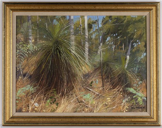 Hal Barton | 'Untitled woodland landscape' oil on board, signed and ...