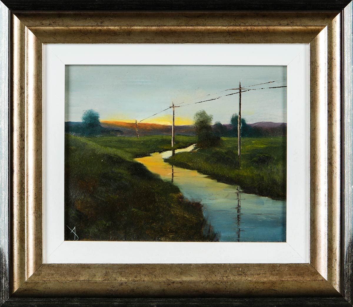 Alan Dickson | THE MEANDERING LAGAN | MutualArt