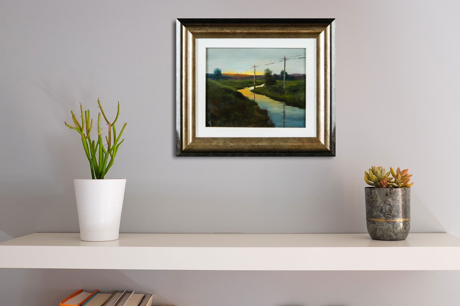 Alan Dickson | THE MEANDERING LAGAN | MutualArt