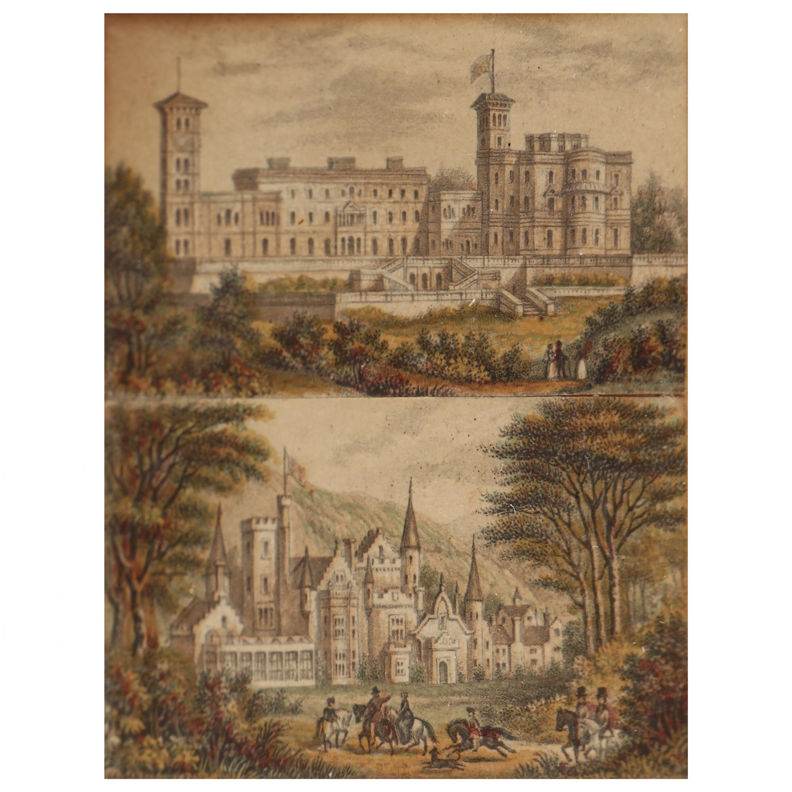 George Baxter | Group of Framed Miniature Needle Box Prints (19th ...