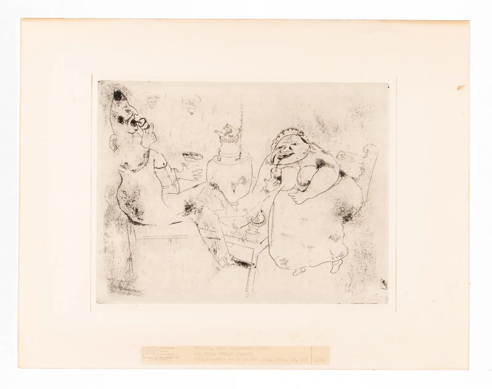 Marc Chagall | Dead Souls (1948) | MutualArt