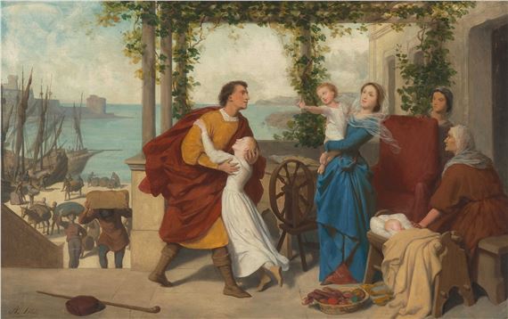 Jean-Baptiste-Auguste Leloir | Die Heimkehr | MutualArt