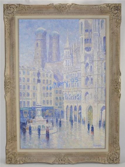 Gail Sherman Corbett | A Parisian street scene | MutualArt