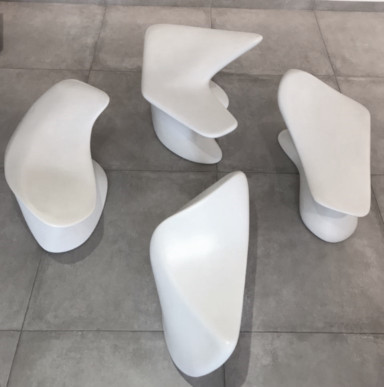 Zaha Hadid | Nekton' stools (2015) | MutualArt