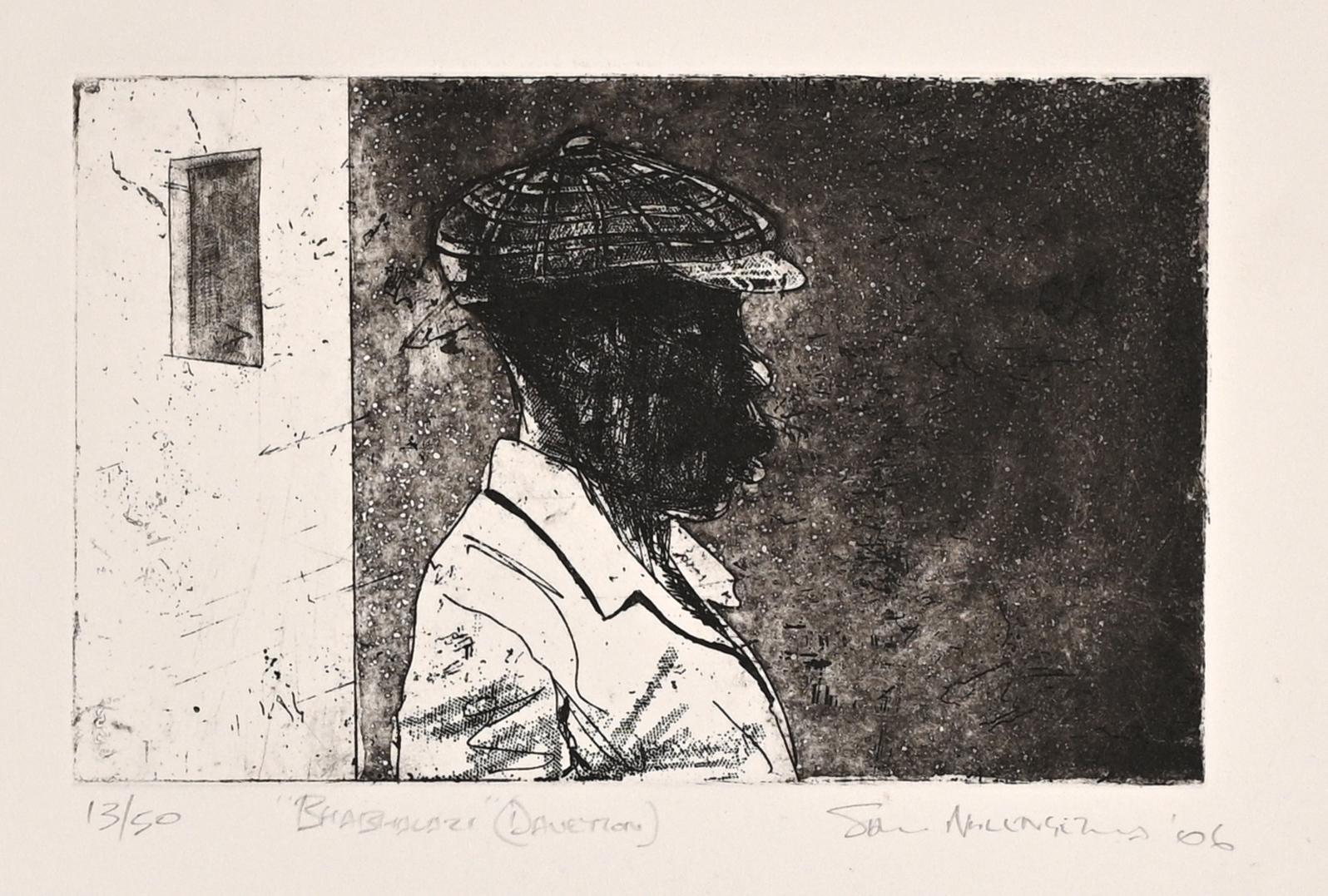 Sam Nhlengethwa | Bhabhalazi (Daveyton) (2006) | MutualArt