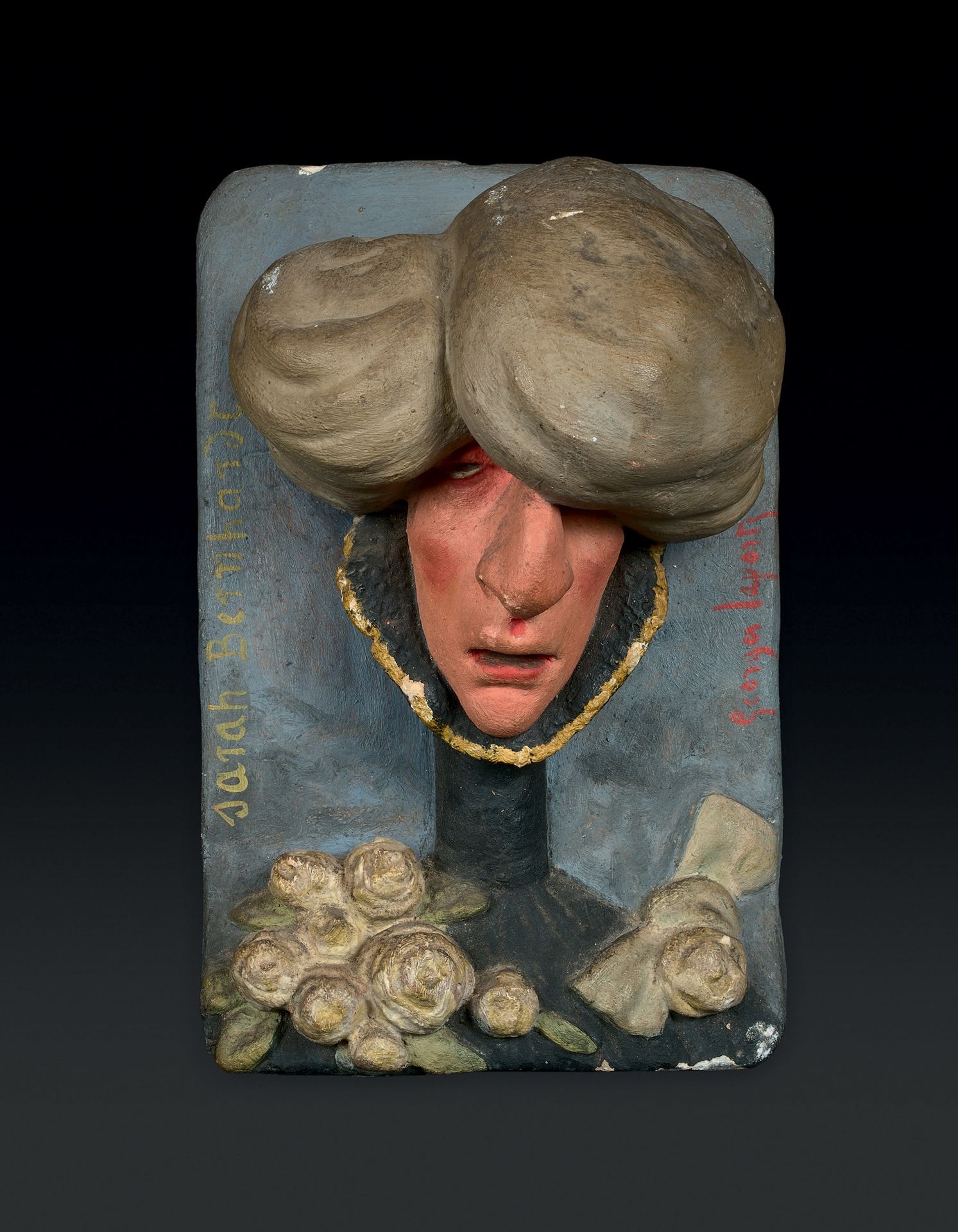 Georges Laporte | Caricature portrait of Sarah Bernhardt (Circa 1910 ...