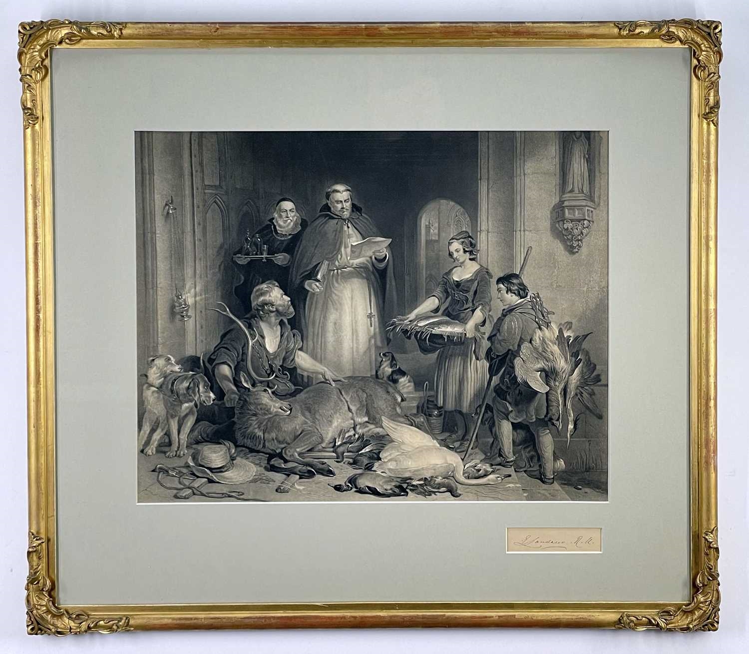 Edwin Landseer | Bolton Abbey in the Olden Times (1837) | MutualArt