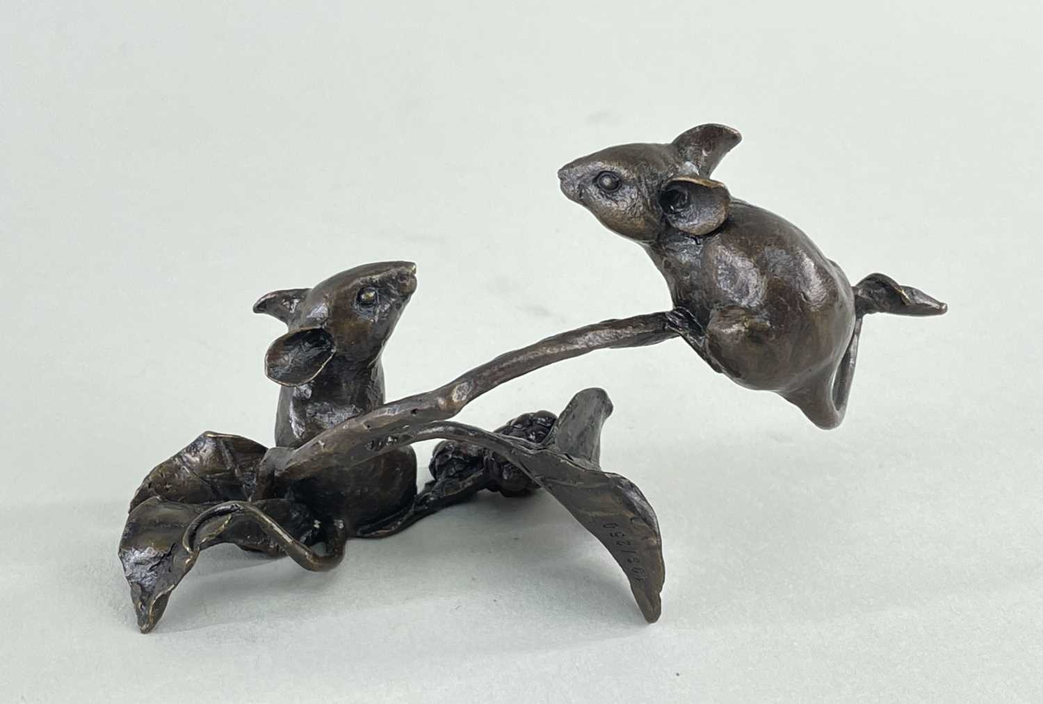 Michael Simpson | MICHAEL SIMPSON BRONZE SCULPTURE OF FIELD MICE ...