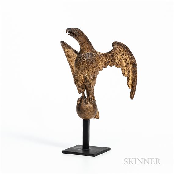 Samuel McIntire | Carved and gilded Samuel McIntire Eagle (Late 18th ...