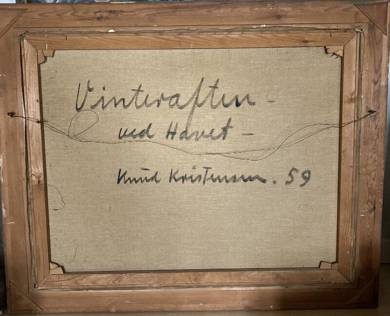 Knud Kristensen | Vinteraften ved havet | MutualArt