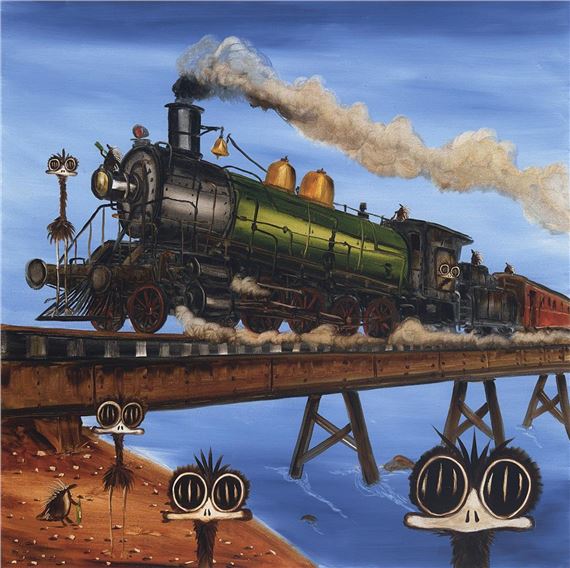 Peter Brown | Loco Echidnas | MutualArt