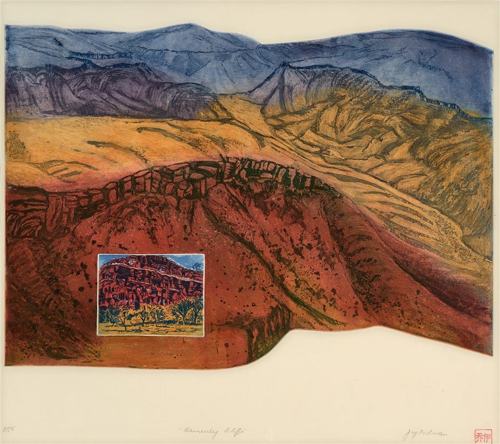 Joy Redman | Hamersly Cliffs | MutualArt