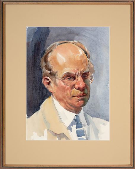 John Santry | Portrait of Kenneth Harding (1988) | MutualArt