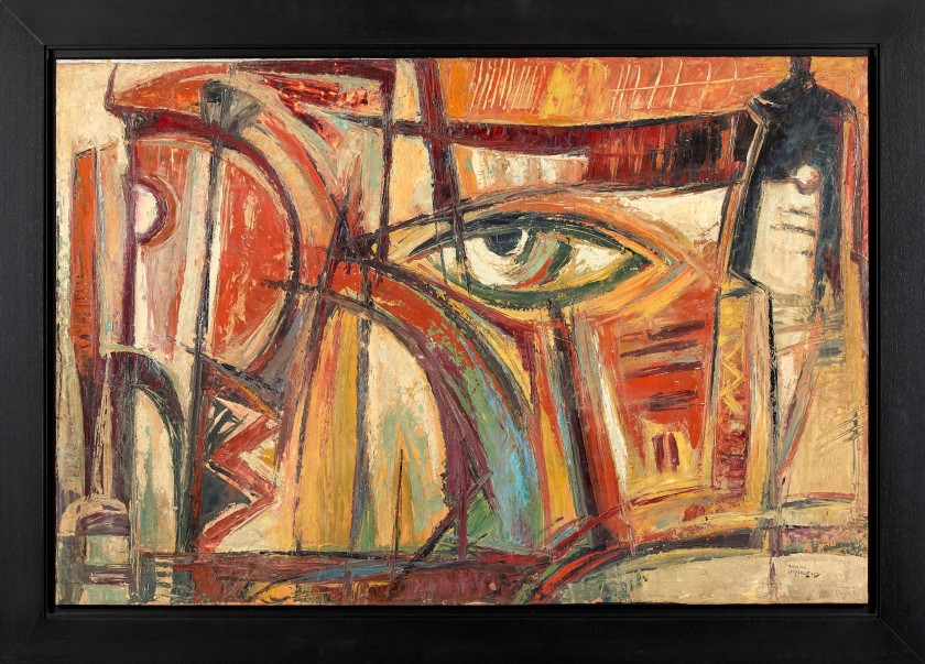 Roger Botembe | Oeil, (1959 - 2019) | MutualArt