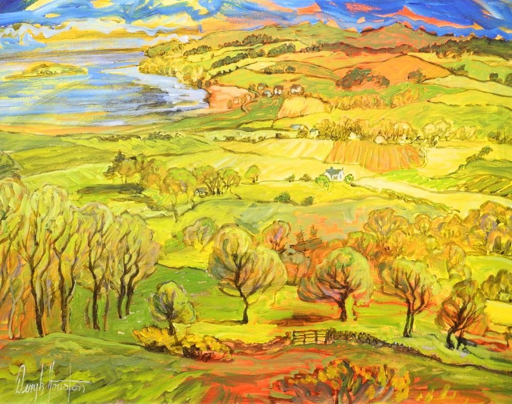 Deryk Houston | North of Sandy Hills Kirkcudbrightshire | MutualArt