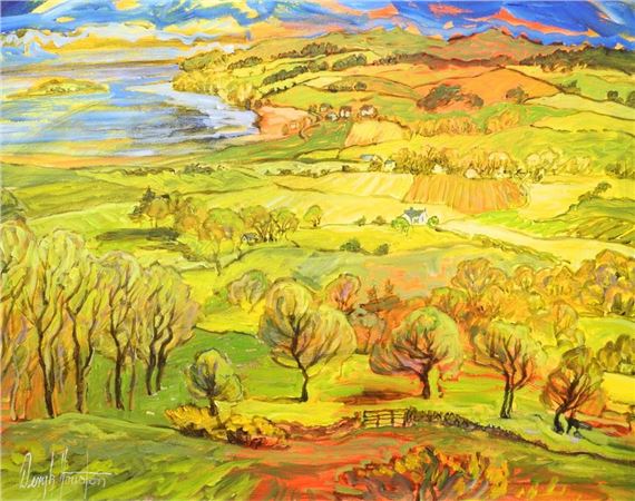 Deryk Houston | North of Sandy Hills Kirkcudbrightshire | MutualArt