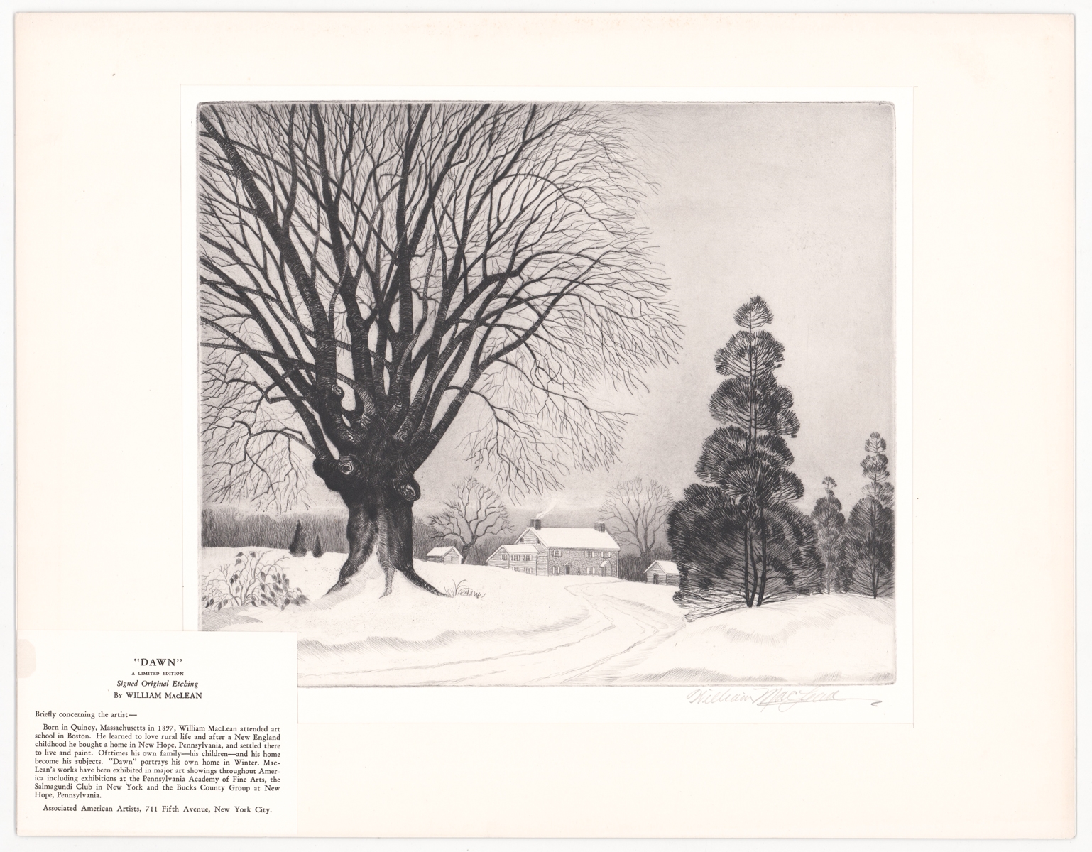 William MacLean | Dawn | MutualArt