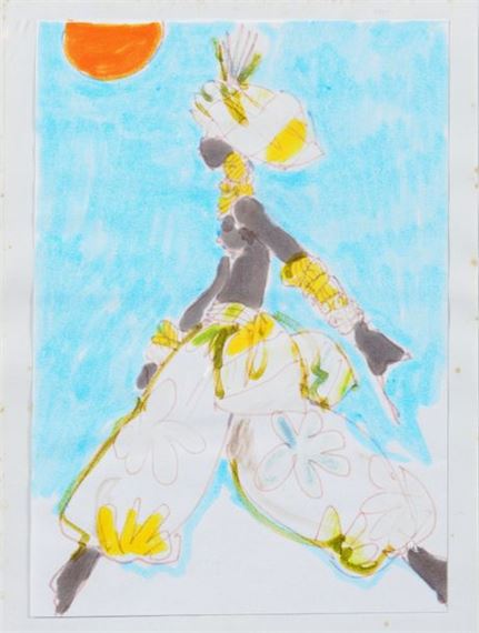 Michel Goma | Costume studies | MutualArt