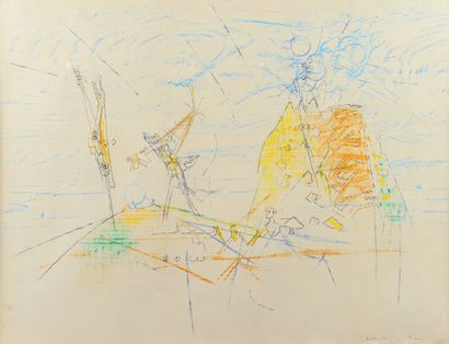Roberto Matta | Surrealist composition (1916) | MutualArt