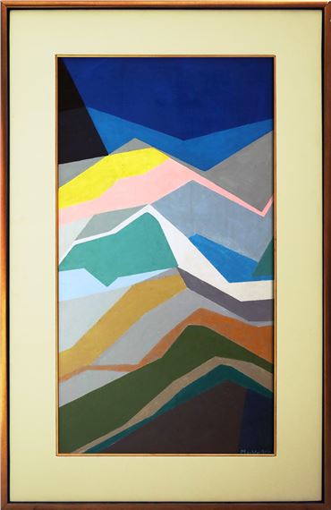 Mochtar Apin | Bukit-bukit (1986) | MutualArt