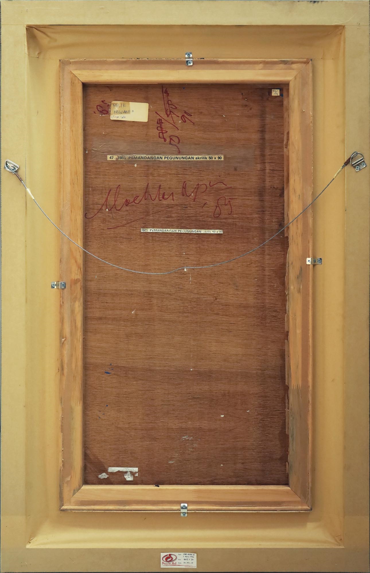 Mochtar Apin | Bukit-bukit (1986) | MutualArt