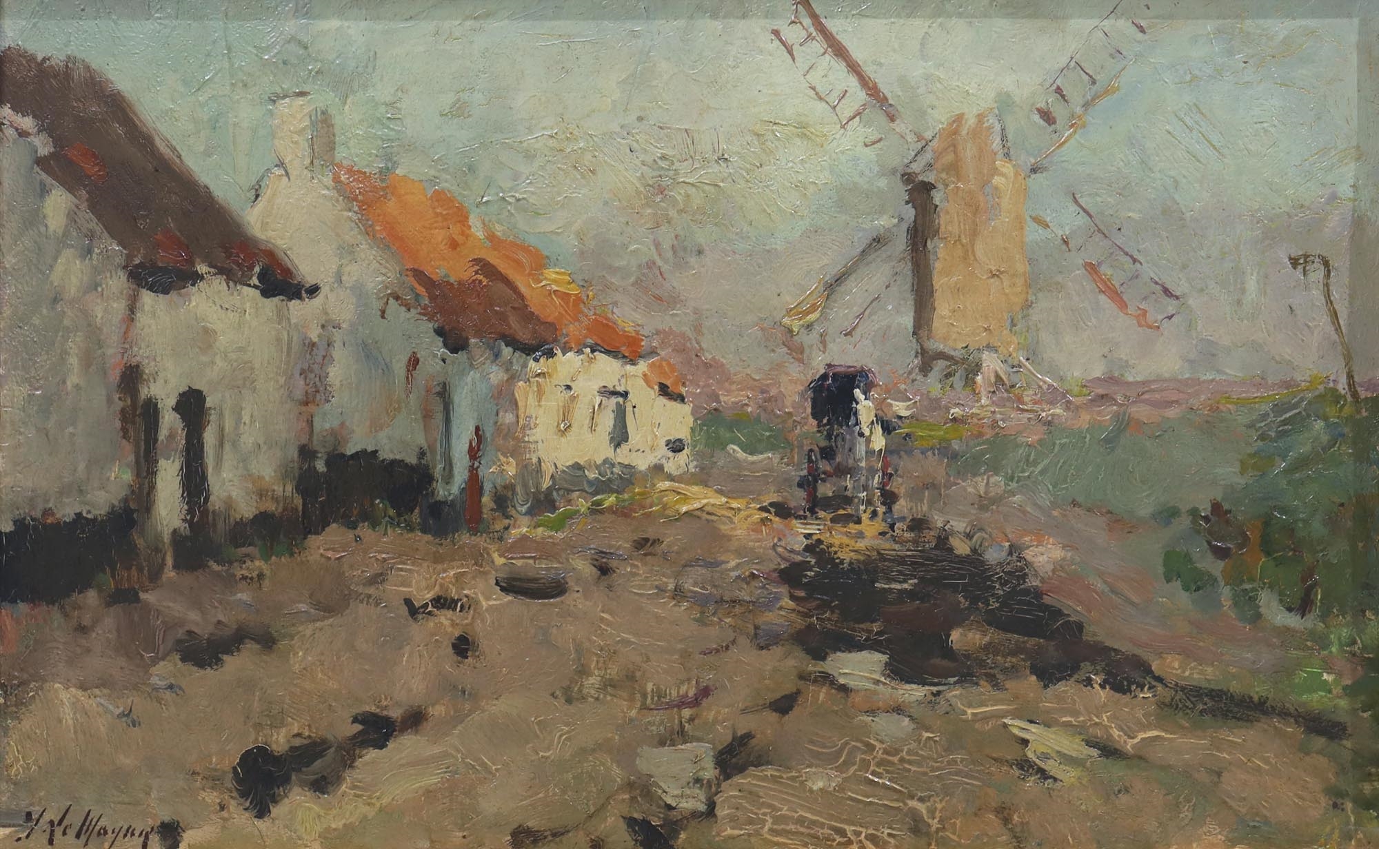 Adrien Jean Le Mayeur de Merprés | Village View | MutualArt