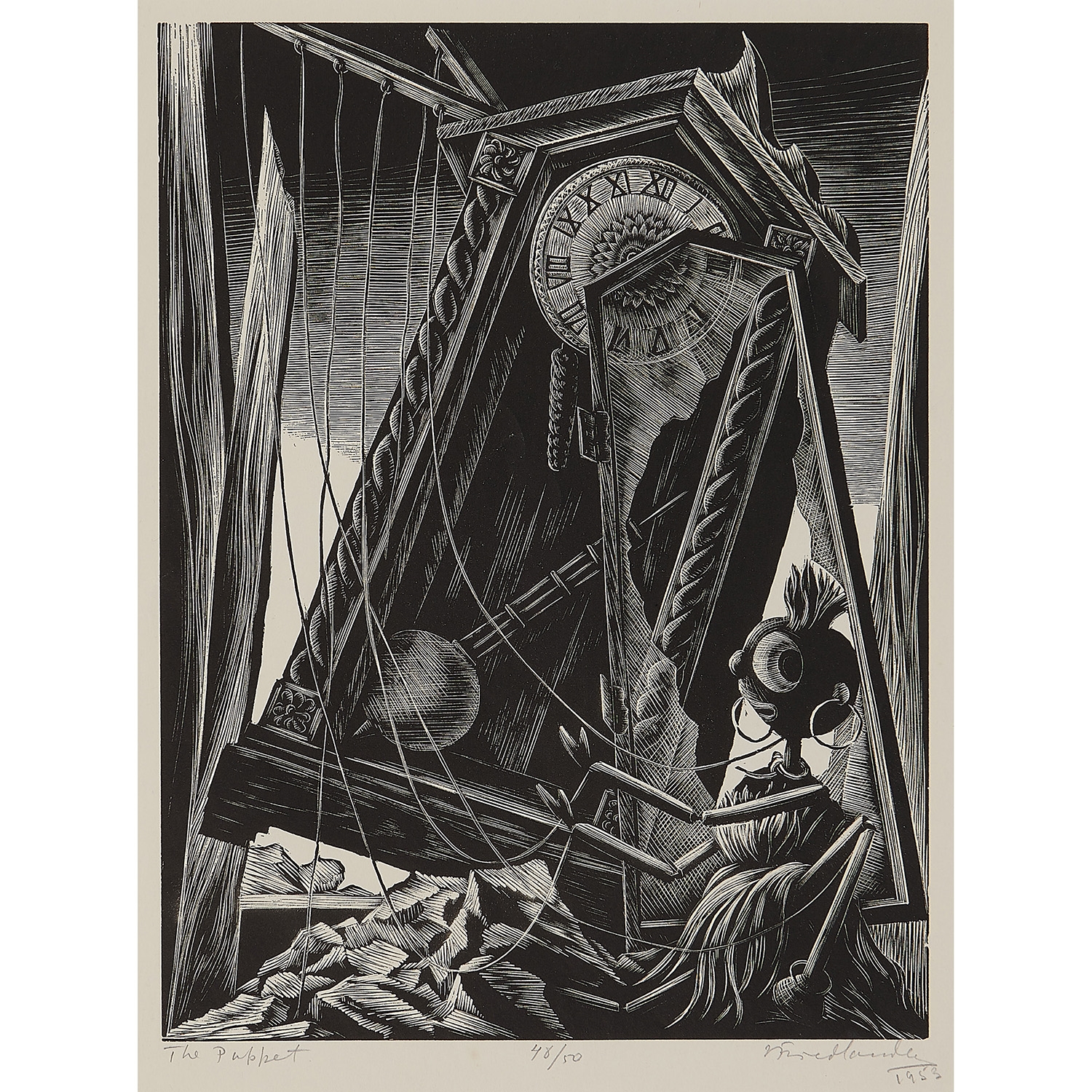 Isac Friedlander | The Puppet (1953) | MutualArt